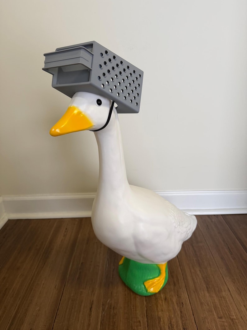 Cheese Grater Hat for Porch Goose - 3D Printed Accessory - Etsy