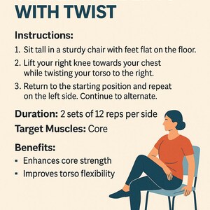Chair Workout PDF | 30 Day Seated Exercise Program for All Ages ...