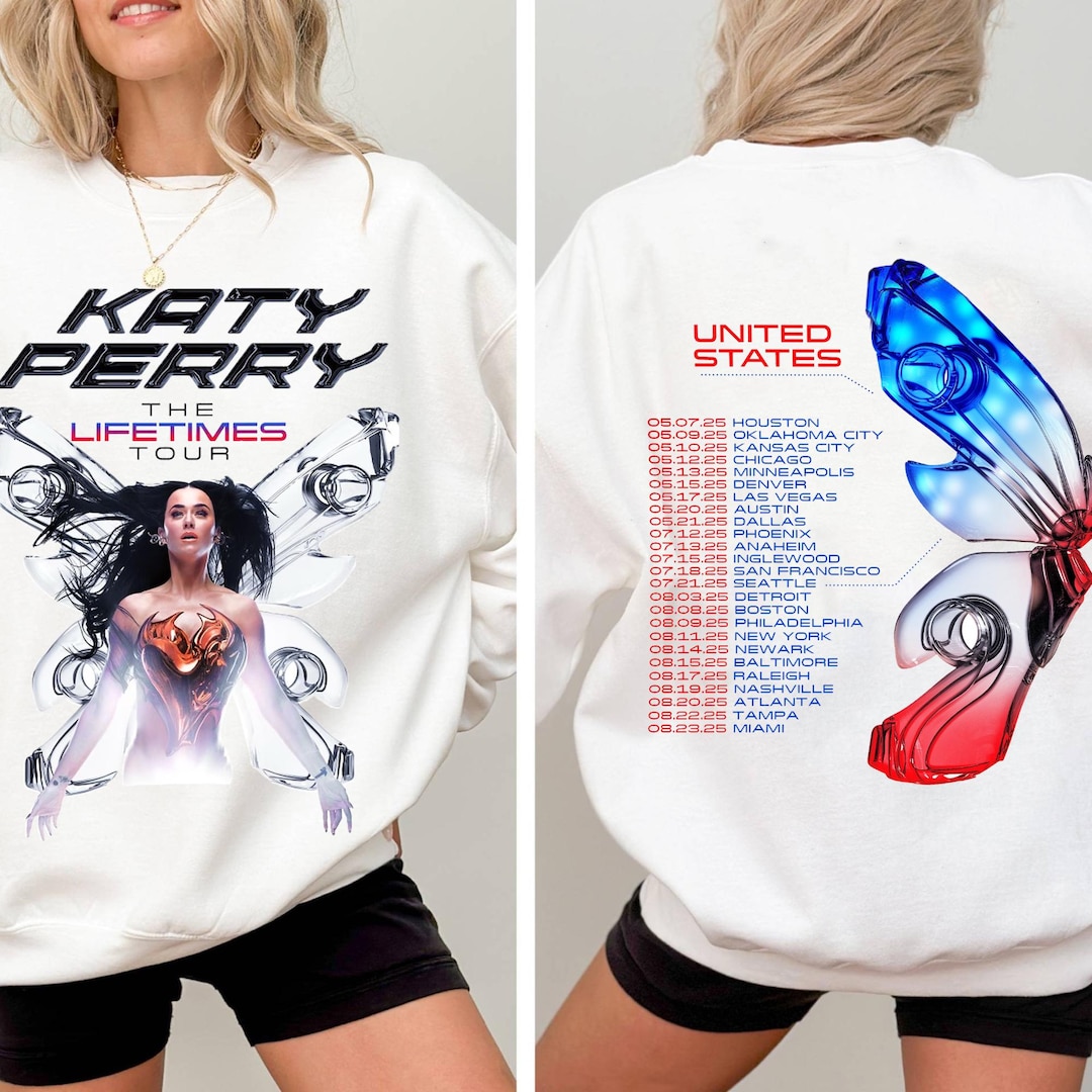 Katy Perry Shirt, Katy Perry the Lifetime Tour Shirt, Katy Perry Fan T ...