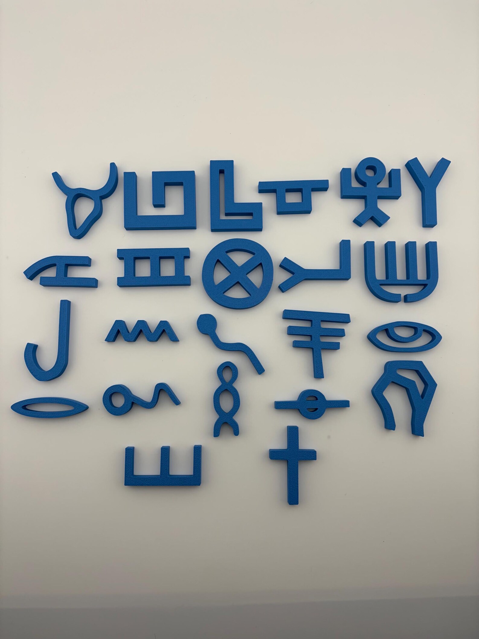 Paleo Hebrew Alphabet Letters – Complete Set of Ancient Hebrew Symbols ...