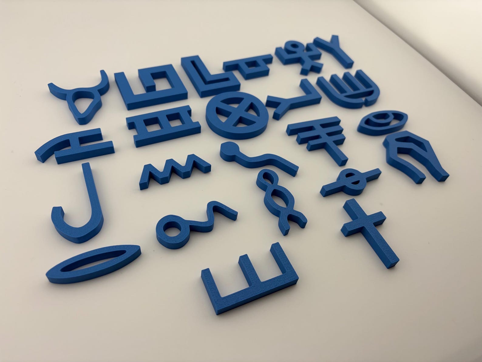 Paleo Hebrew Alphabet Letters – Complete Set of Ancient Hebrew Symbols ...