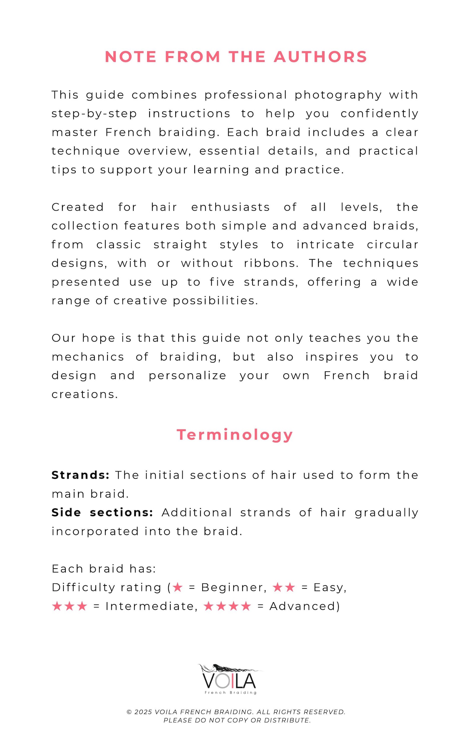 French Braiding Guide: Step-by-step Hairstyles PDF for Beginners and ...