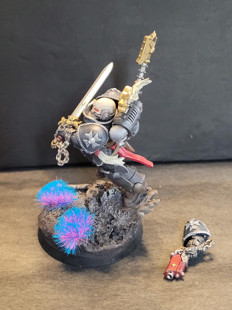 Warhammer 40k Black Templar Execrator, Pistol & Power Sword With ...