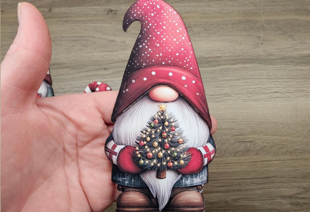 Christmas Gnome Hidden Notes Printable Kit | Pull-out Letters ...