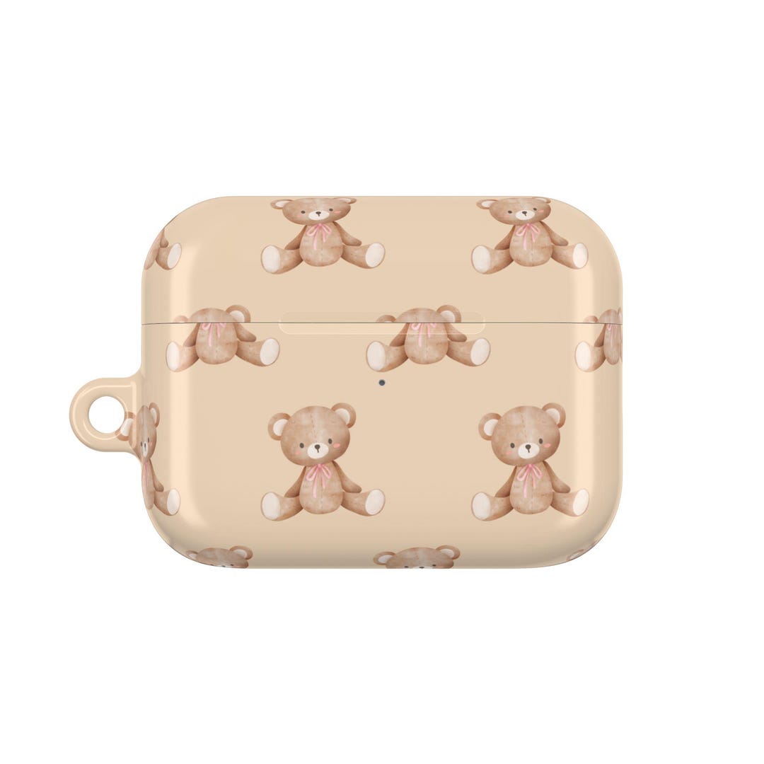 Teddy Bear AirPod Case, Bear Airpods Cover, Christmas Gift, Trendy Tech ...