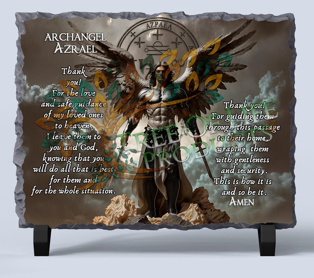 Archangel Azrael Prayer - Etsy