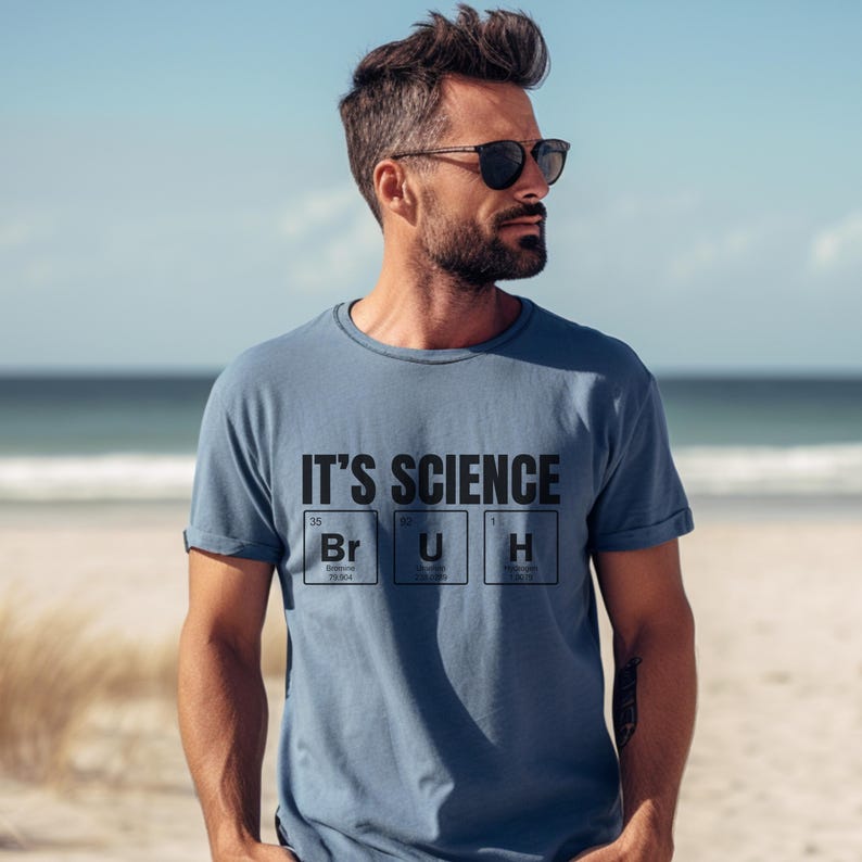 Funny Science Teacher Shirt: Periodic Table Pun - Comfort Colors Tee - Etsy