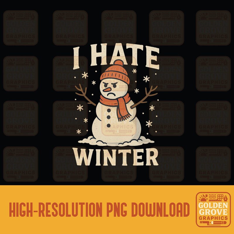 Hate Winter - Etsy