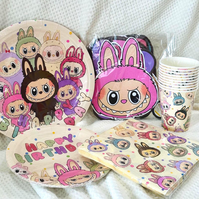 Labubu Party Decorations - Etsy