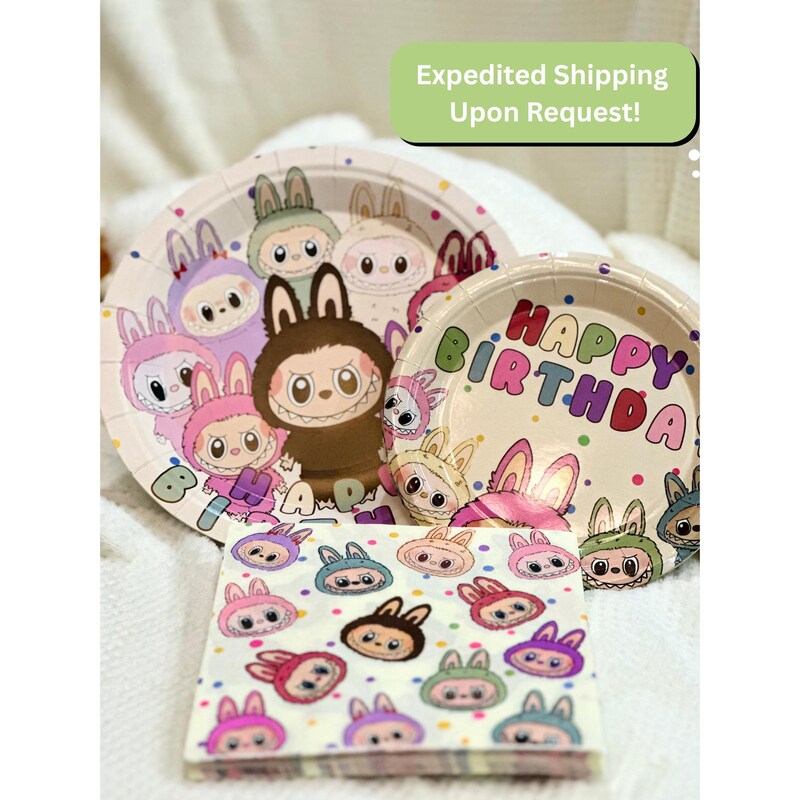 Labubu Party Decorations - Etsy