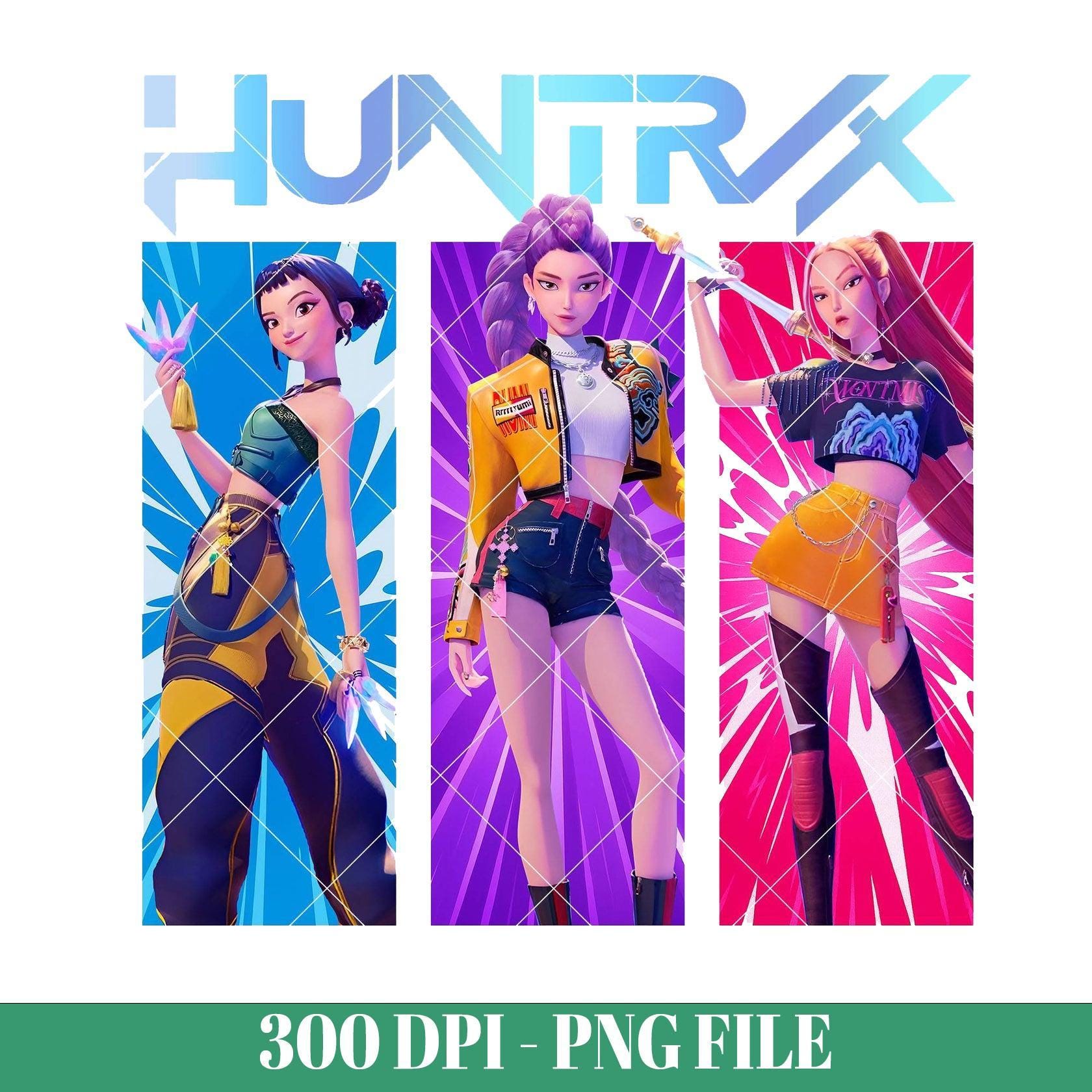Huntrix Slay Pose Design Png, Huntrix Png, Demon Hunters Png, Huntrix ...