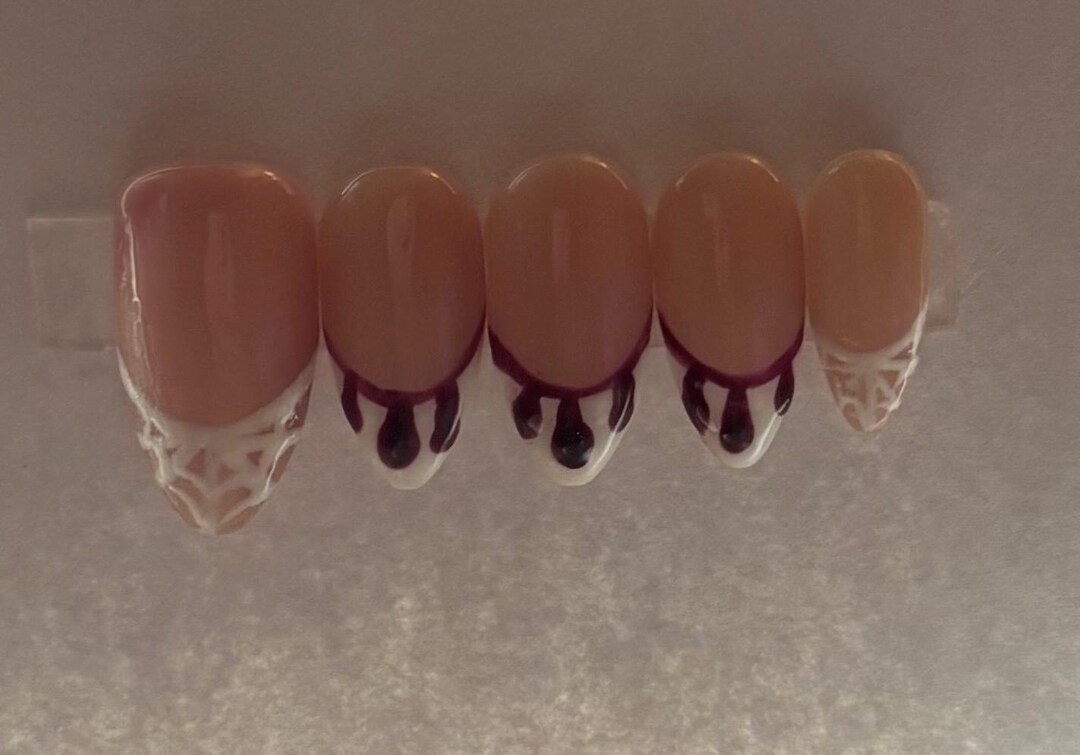Cutsey and Simple Halloween Nails! - Etsy