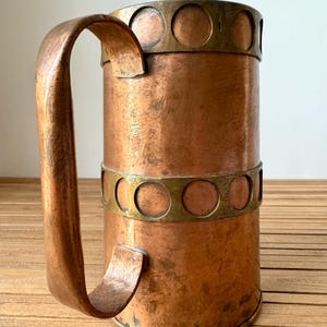 Copper Beer Stein/tankard - Etsy