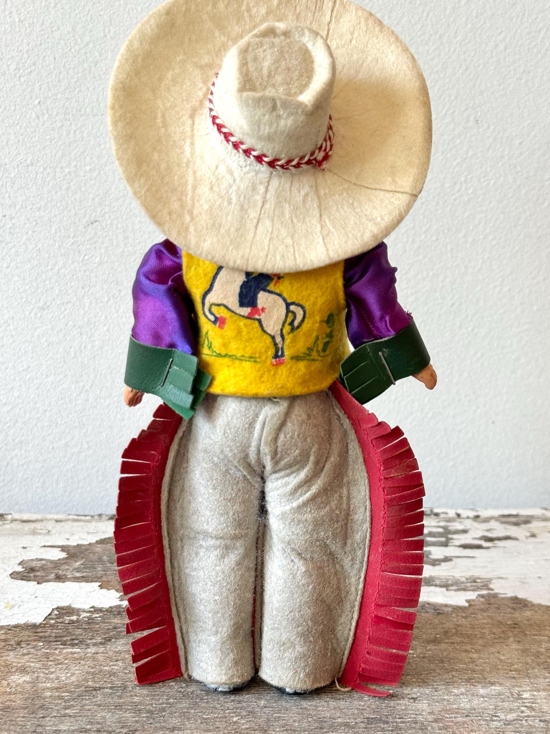 Cowboy Doll-vintage 1940s - Etsy