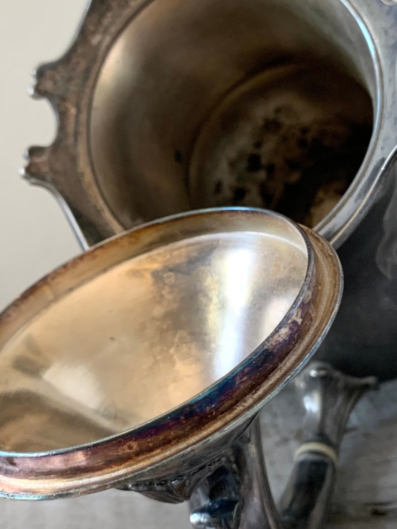 Meriden Silver Plate Co Quadruple Plate Coffee Pot - Etsy