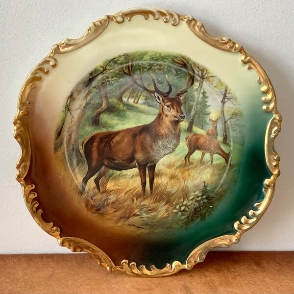 Scalloped Edge Plate - Etsy