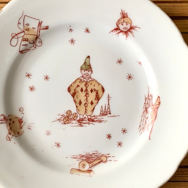 Clown Plate - Etsy