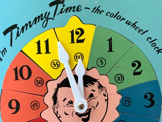 Vintage Sofi Timmy Time Clock Puzzle - Etsy