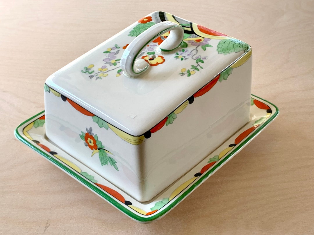 Royal Winton Grimwades Covered Cheese Dish/butter Dish-england-deco - Etsy