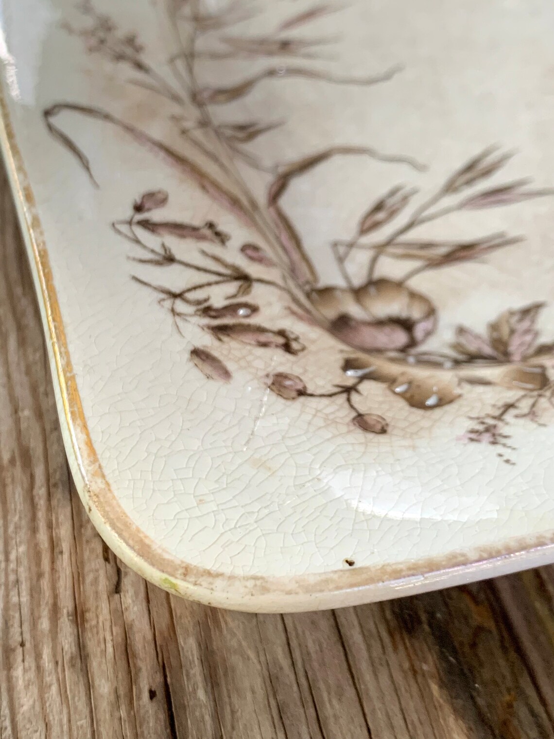 Mercer WARRANTED China Platter White Granite/ironstone 1800s - Etsy