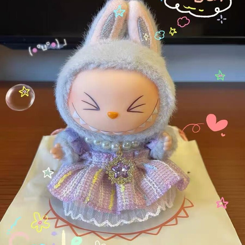 Labubu Doll Lucky - Etsy