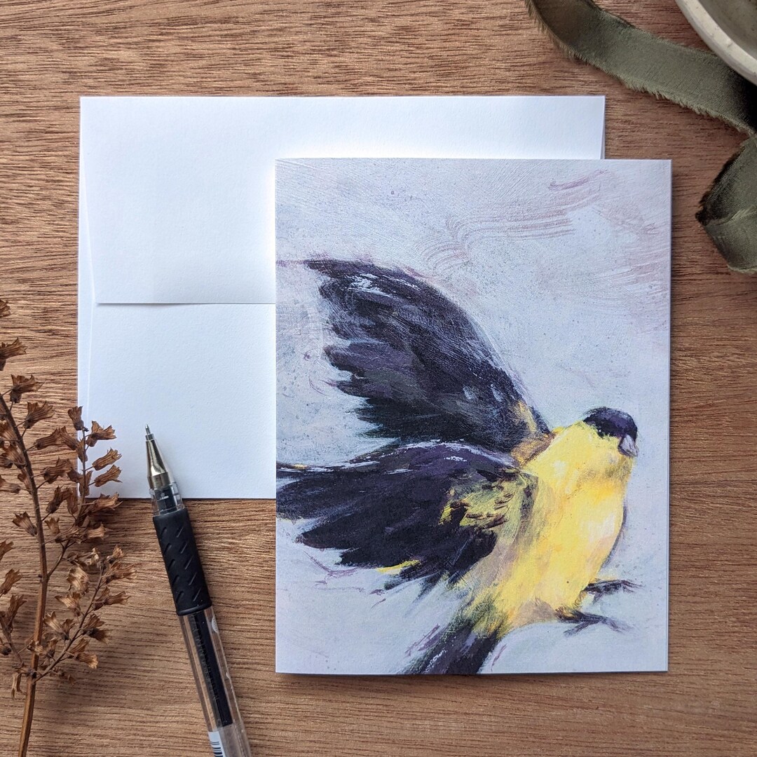Visit From A Friend II Greeting Card - Etsy