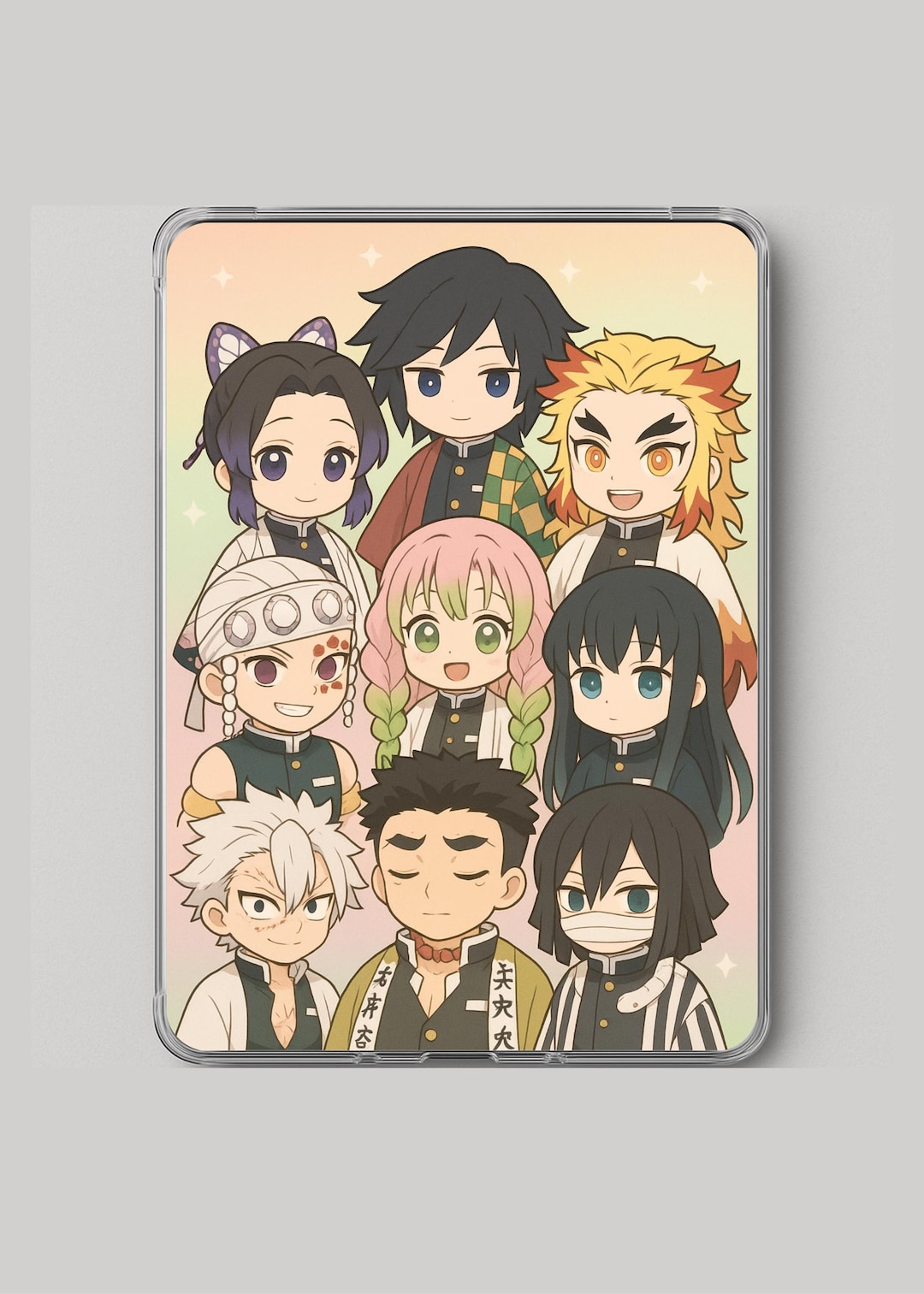 Chibi Demon Slayer Hashira Digital Art | Anime Pillars Illustration for ...