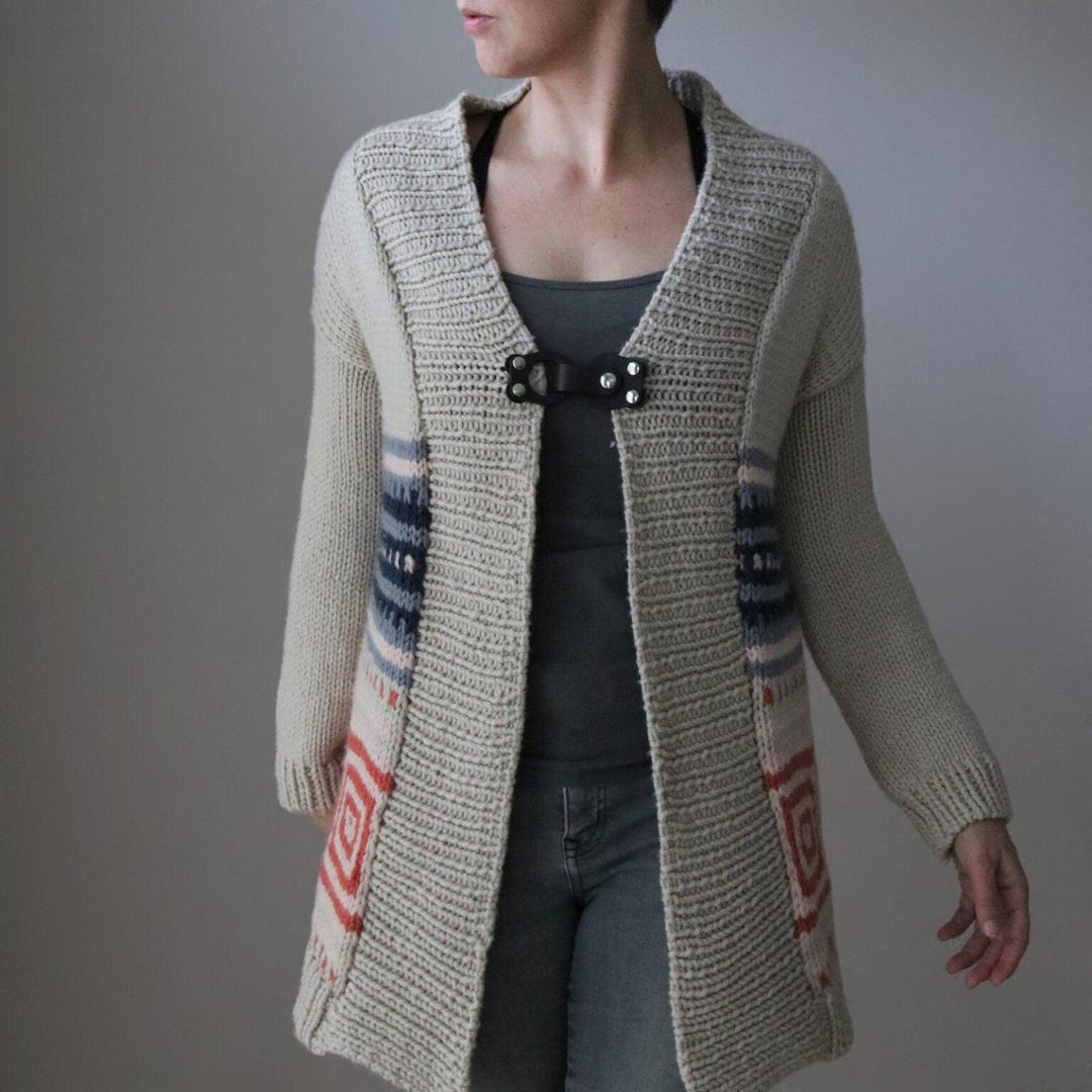 Pandou - CARDIGAN - Knitting Pattern - Etsy