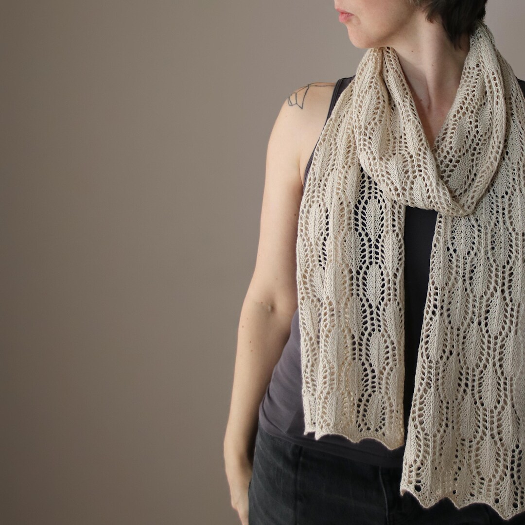 Lace Shawl Knitting Pattern – Easy Knit, Airy Stitch (PDF) - Etsy