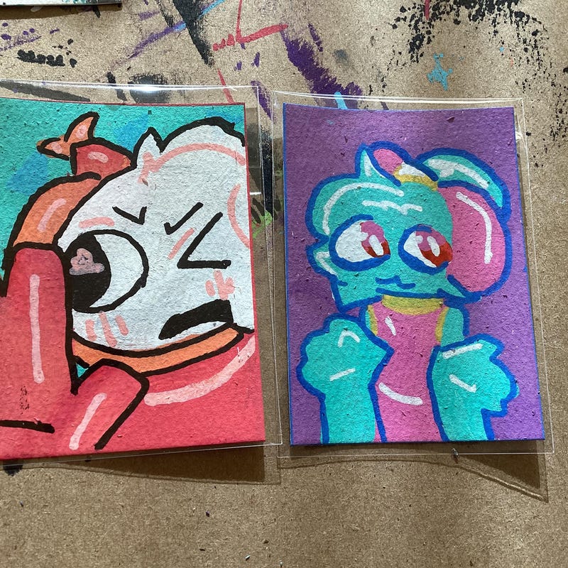 Dandys World Trading Cards - Etsy