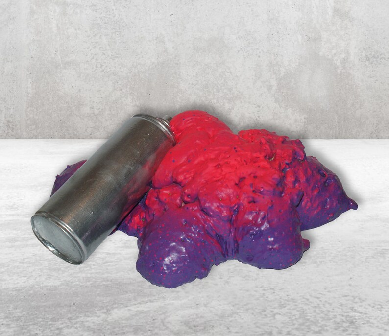 Alien Paint No.8 Spraypaint Can Sculpture Graffiti | Etsy