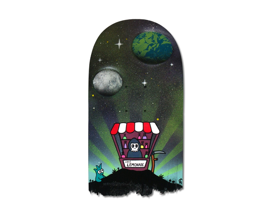 Free Lemonade Original, Graffiti, Skateboard Art Hand Painted, Cute ...