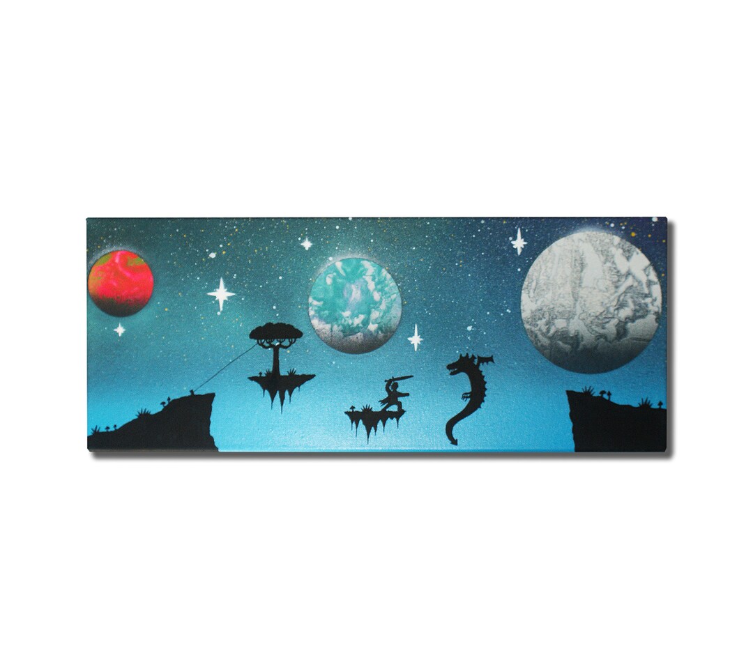 Tame the Beast - Painted, Graffiti, Canvas. - Original, Cute, Urban ...