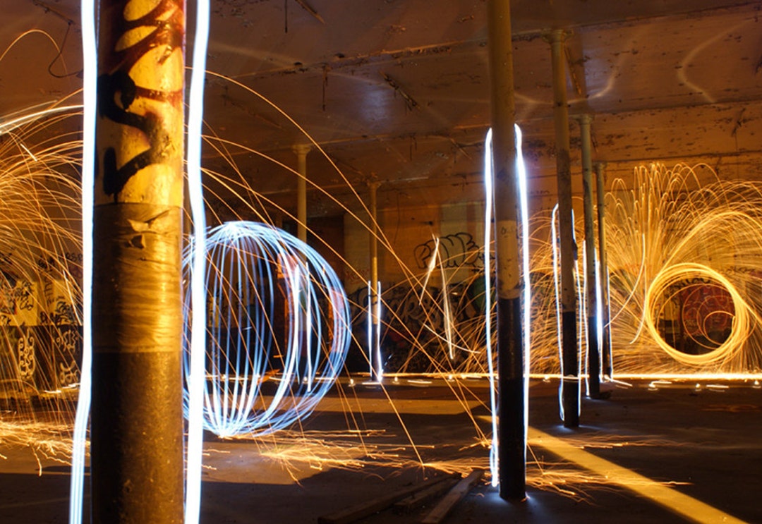 Overload - Light Graffiti Canvas Print - Ltd Edition of 25 - Long ...