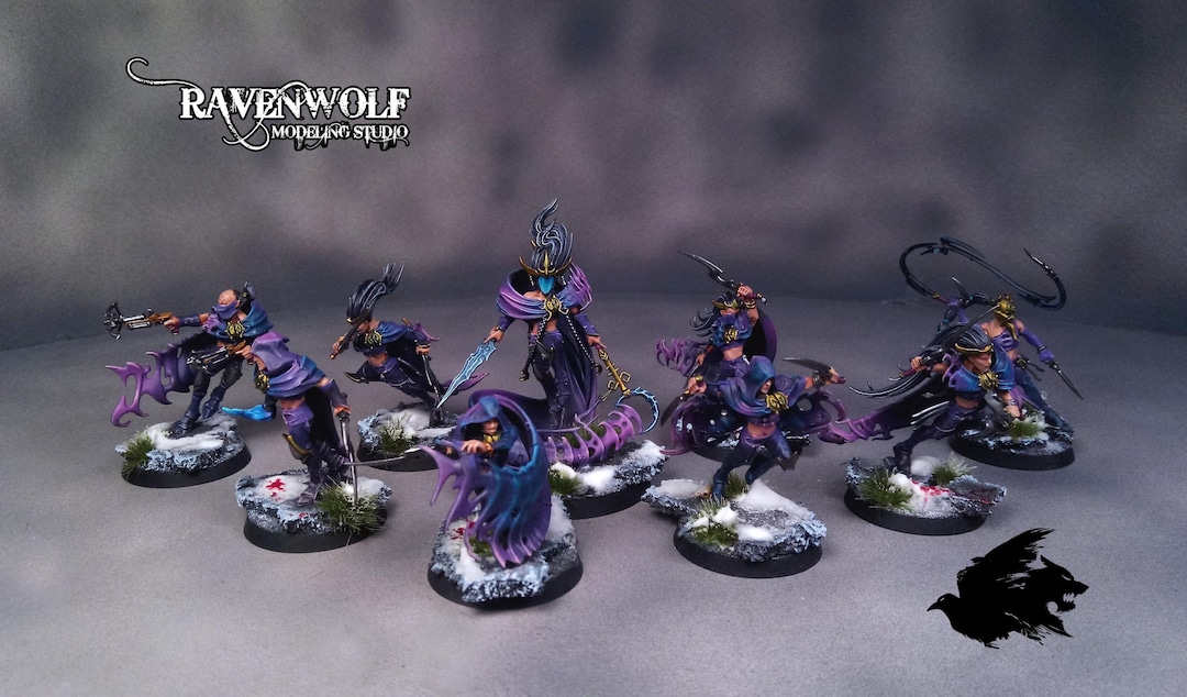 Khainite Shadowstalkers *COMMISSION* Painted by Our Studio - Etsy