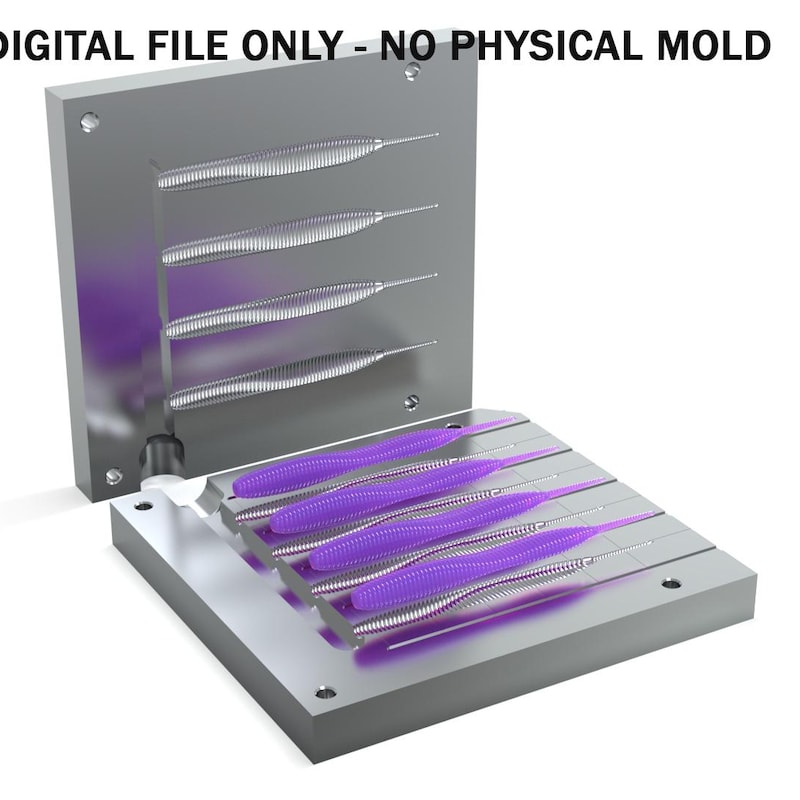 Fishing bait molds files - Etsy.de