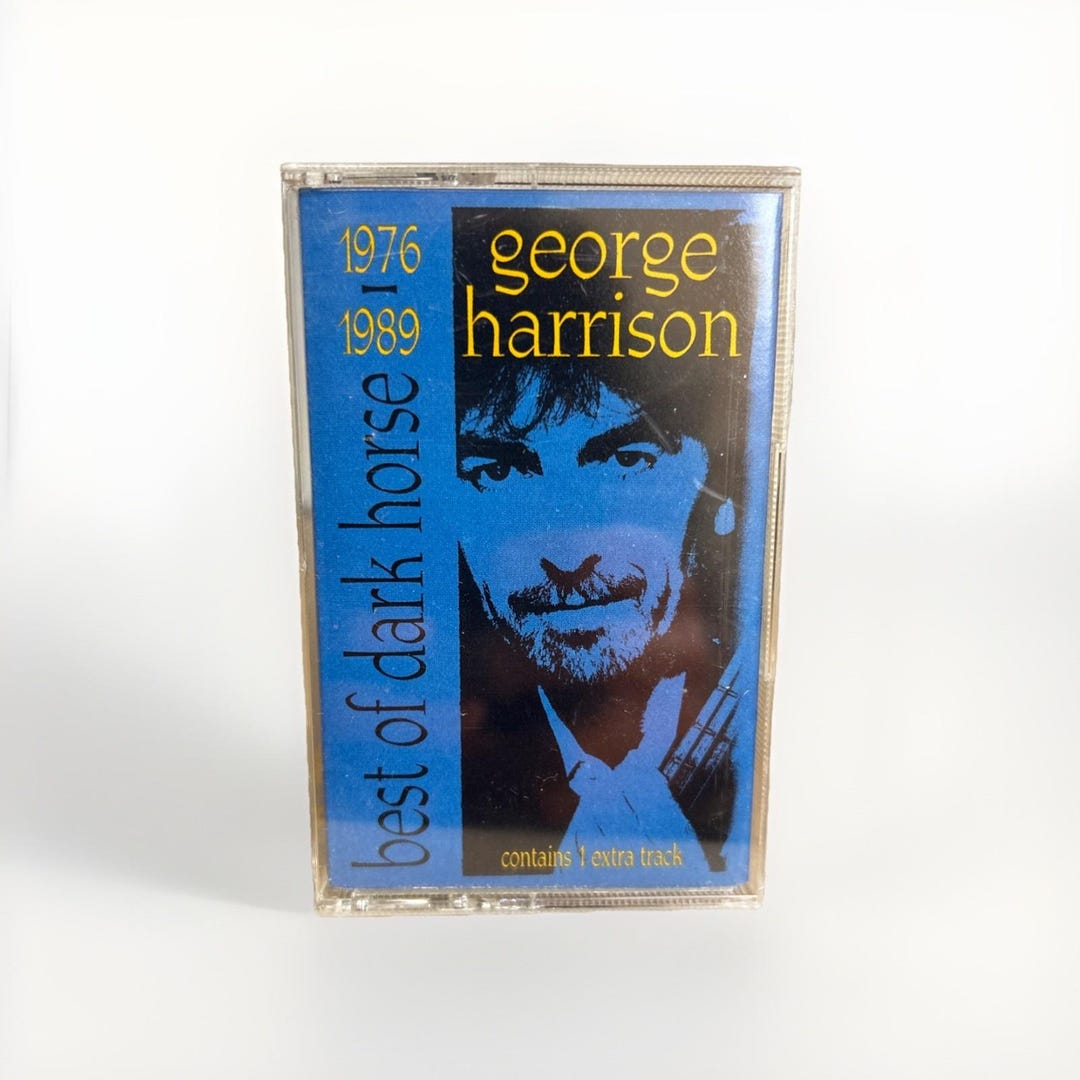 George Harrison 1976 - 1989 Best of Dark Horse. 15 Track Album Cassette ...