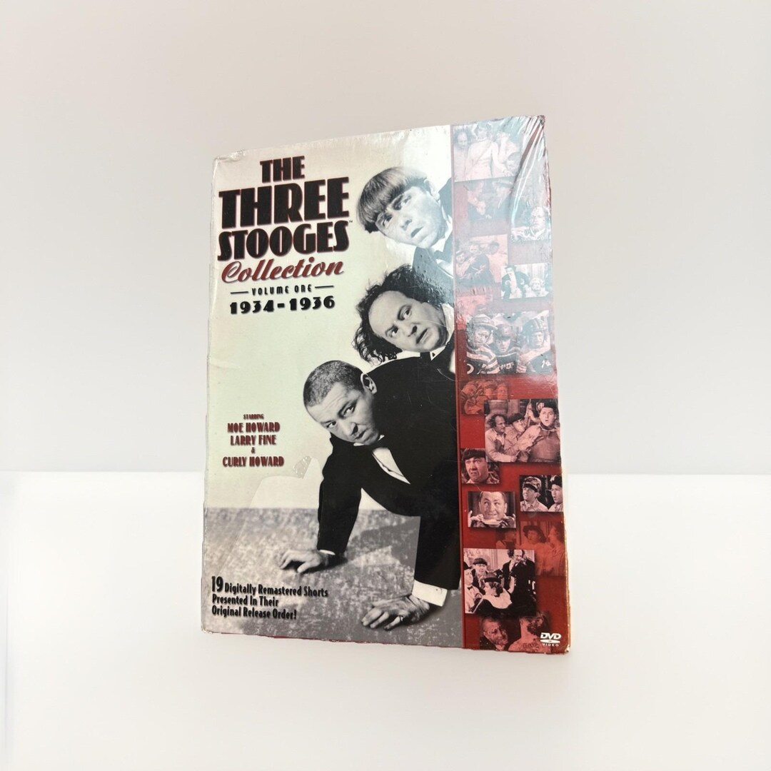 The Three Stooges DVD Collection Volume 1 1934-1936 Sealed Moe Larry ...
