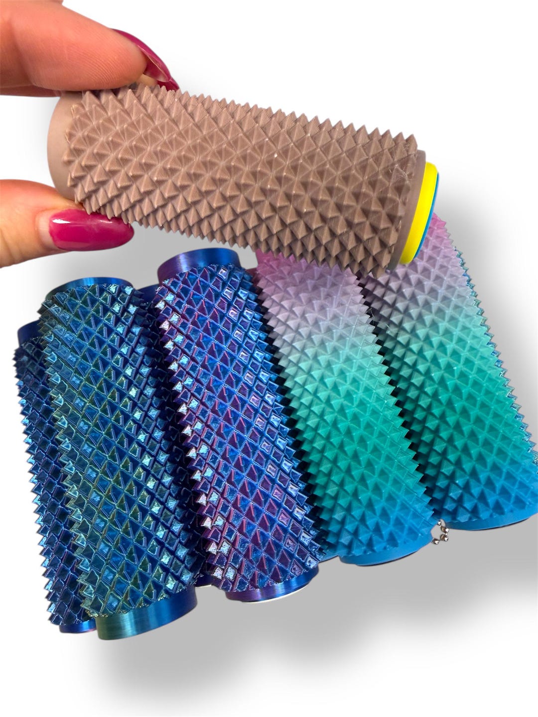 Spiky Fidget Keychain: 3D Printed Sensory Stim Toy - Etsy