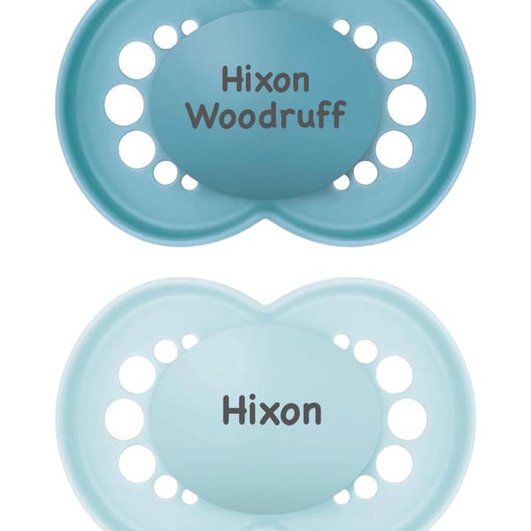 Monogram Pacifier - Etsy