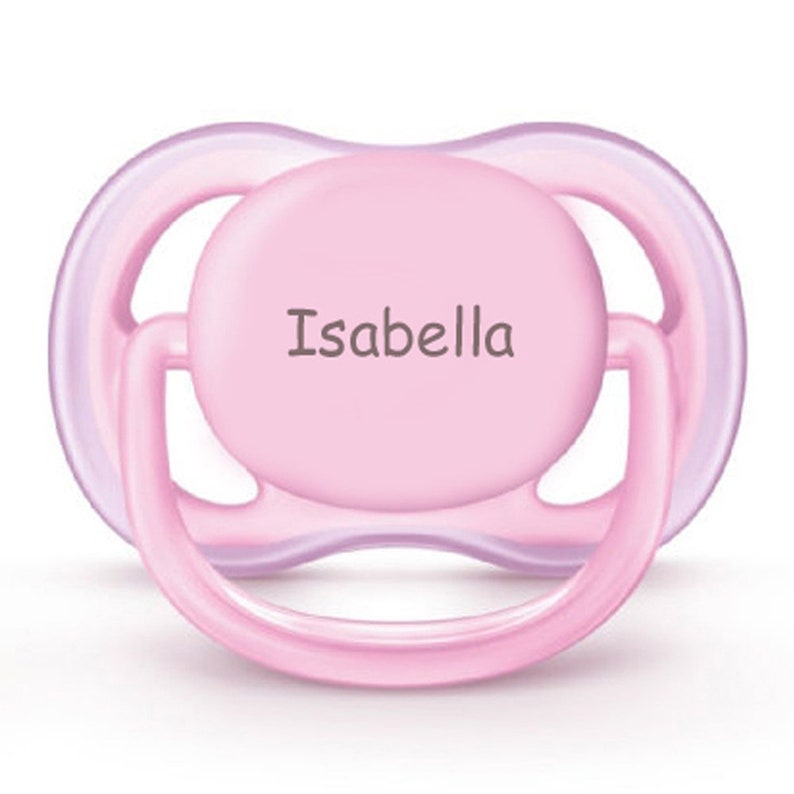 Personalized Pacifier Baby Girl Personalized Pacifiers Pink | Etsy