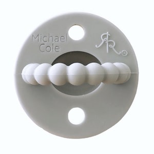 Ryan and Rose Personalized Silicone Pacifier: Cutie Pat Pacifier - Etsy