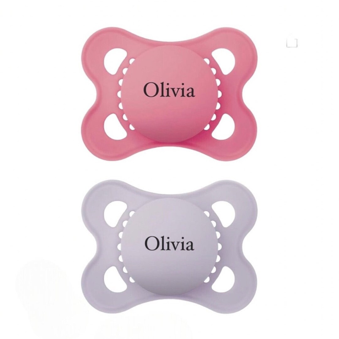 Personalized Pacifiers Baby Girl MAM Matte Personalized Pacifiers ...