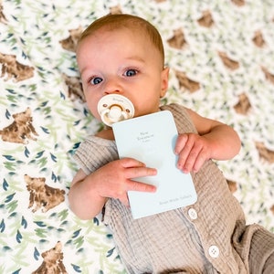 Engraved Bible Personalized Baby Name Engraved Newborn Bible Engraved ...