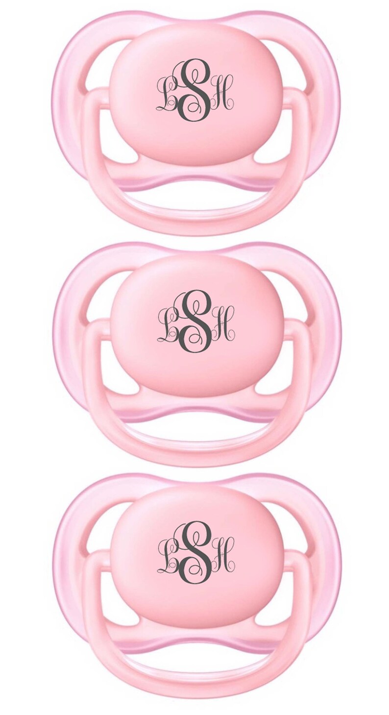 Personalized Pacifiers Baby Girl Personalized Pacifiers | Etsy