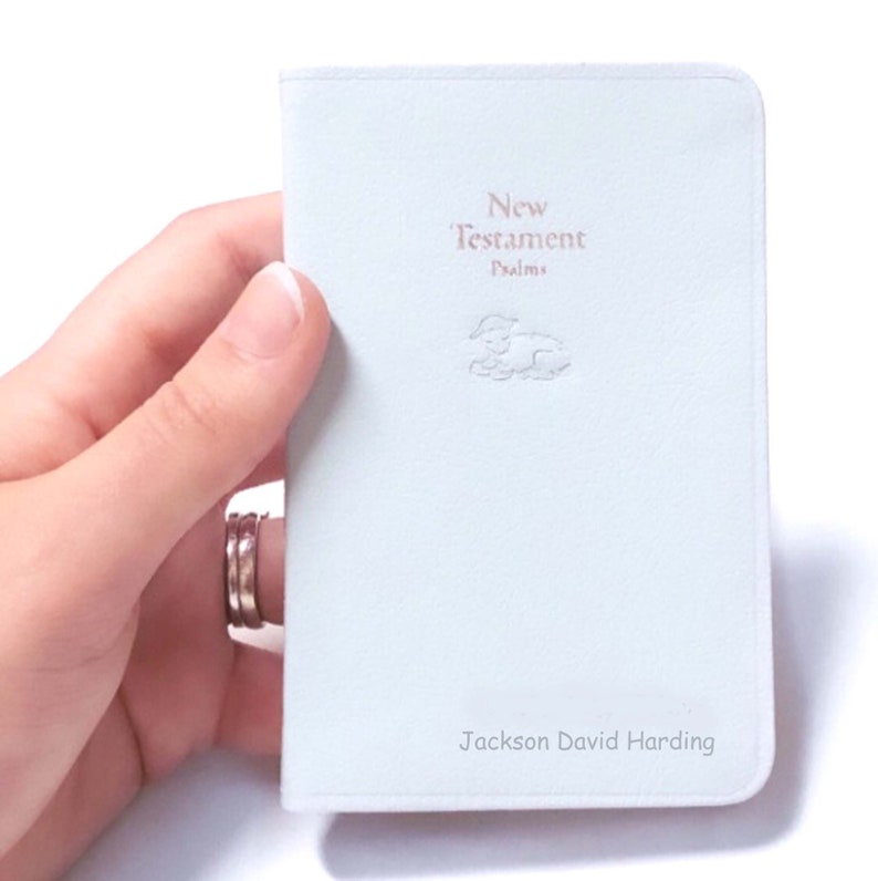 Engraved Bible Personalized Baby Name Engraved Newborn Bible - Etsy