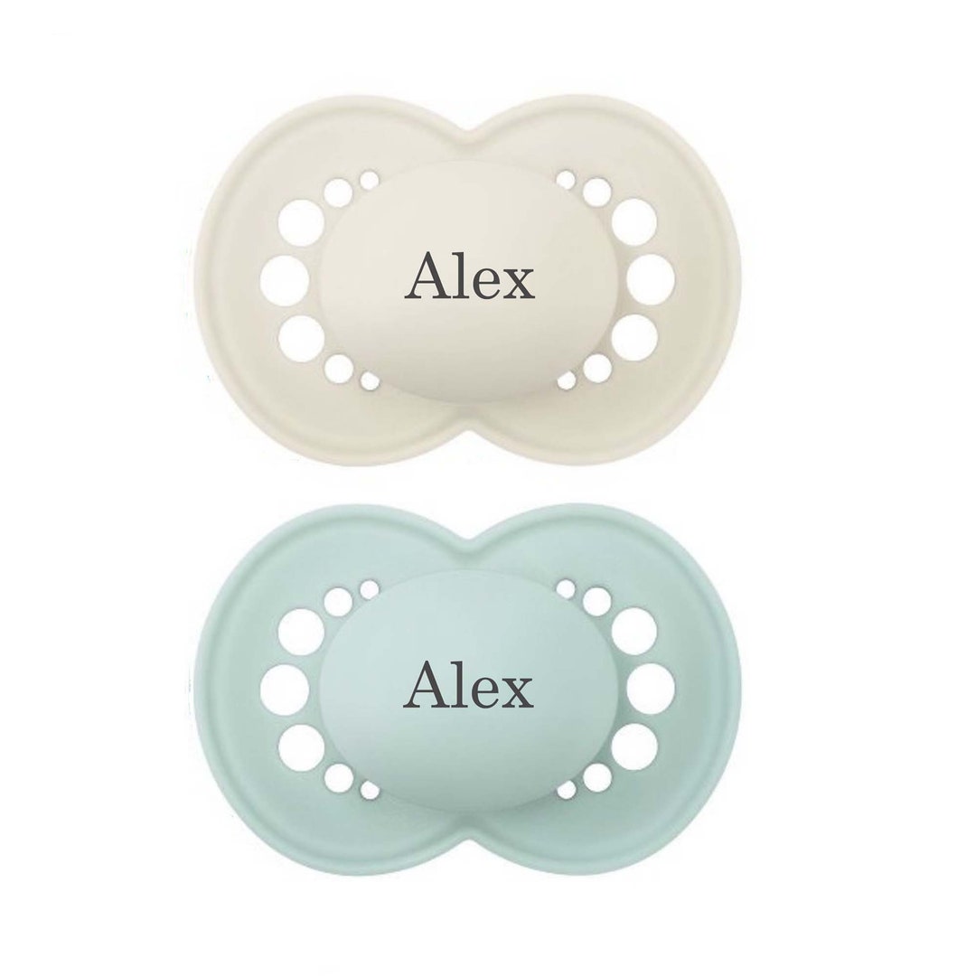16 Personalized Pacifiers MAM Matte Pacifiers Baby Boy Baby - Etsy