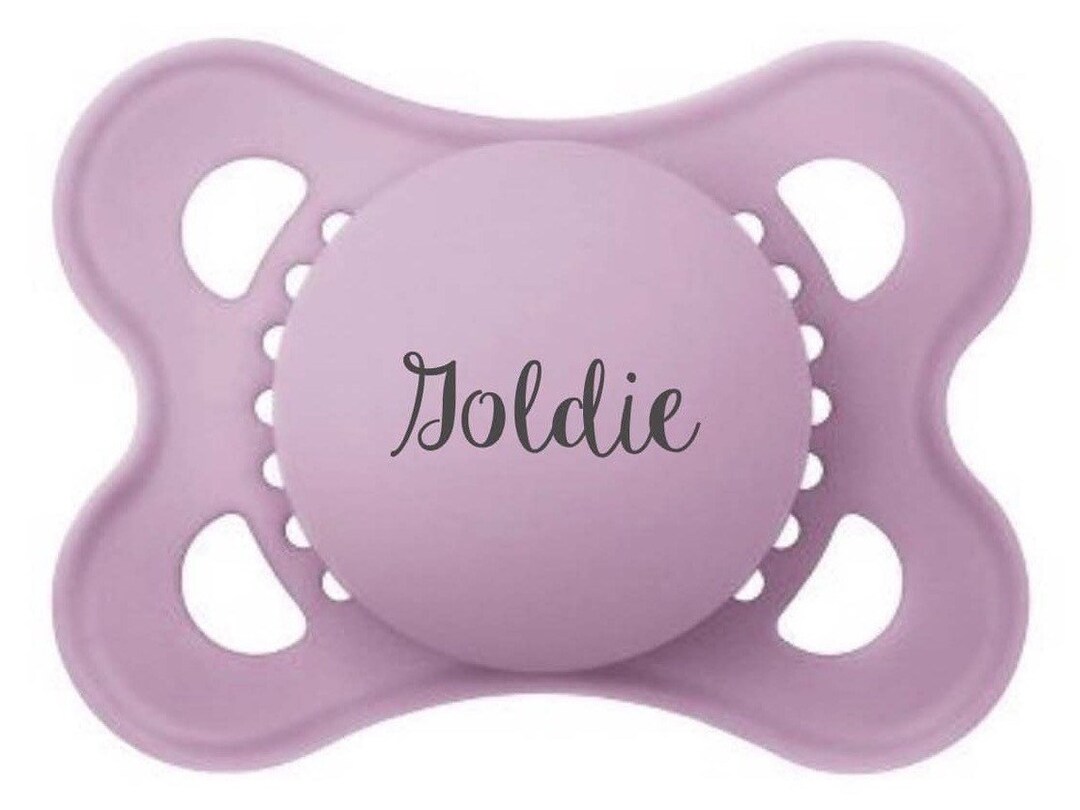 Personalized Pacifiers Baby Girl MAM Matte Personalized - Etsy