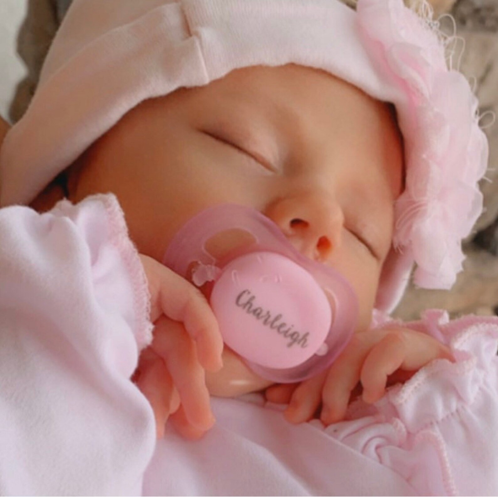 Personalized Pacifier Baby Girl Personalized Pacifier Baby | Etsy