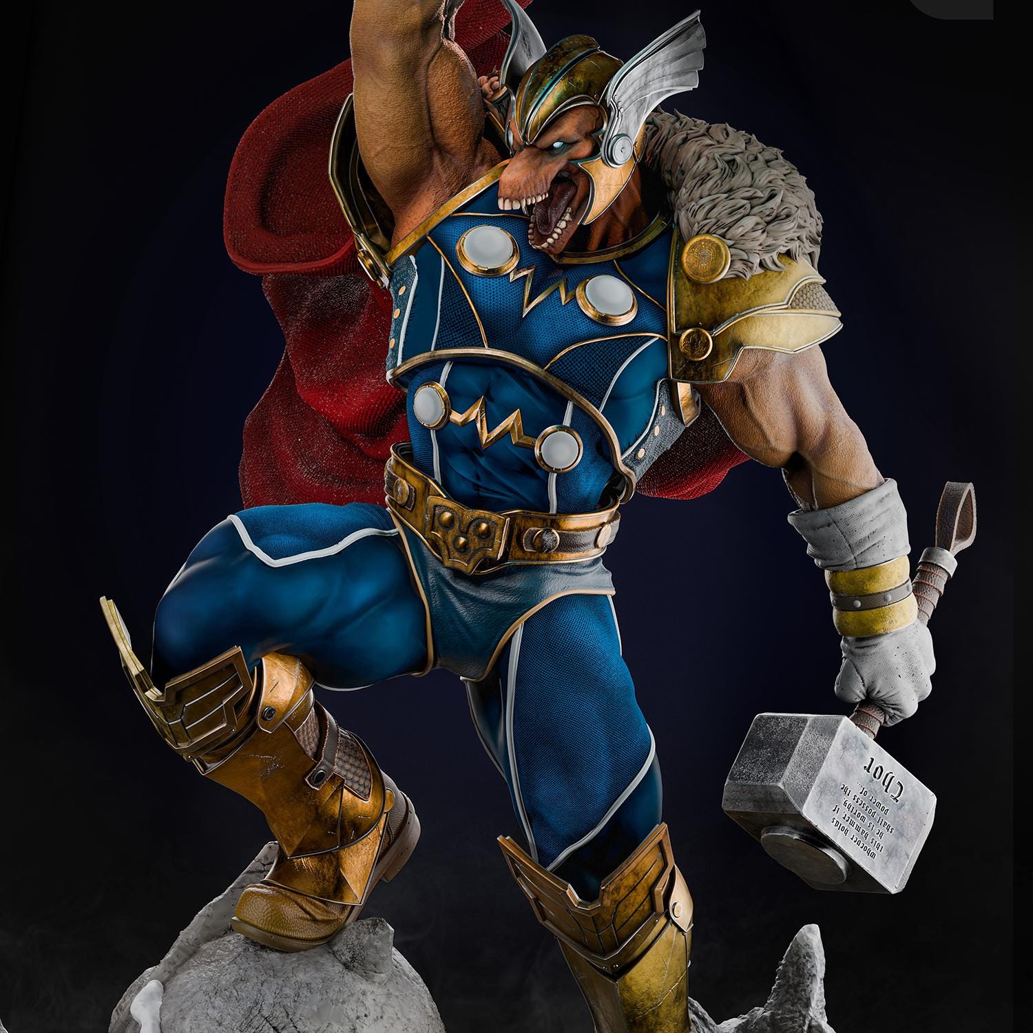 Beta Ray Bill STL Statue | 1/6 Scale | Full Statue + Bust | 3D Print ...